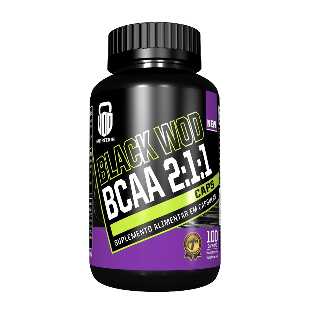 BLACK WOD BCAA 2:1:1 CAPS - Wod Nutrition
