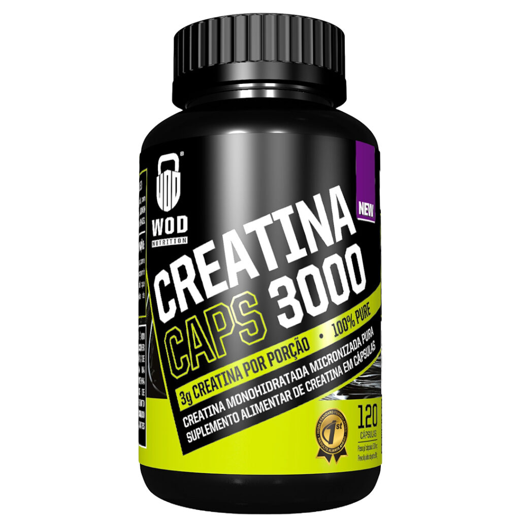 CREATINA CAPS 3000 100% PURE - Wod Nutrition
